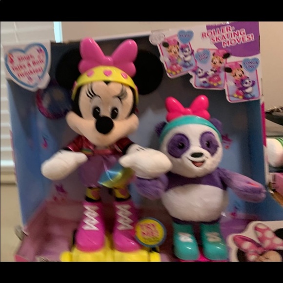 Disney | Toys | Disney Junior Minnie Mouse Rollerskating Party Minnie ...